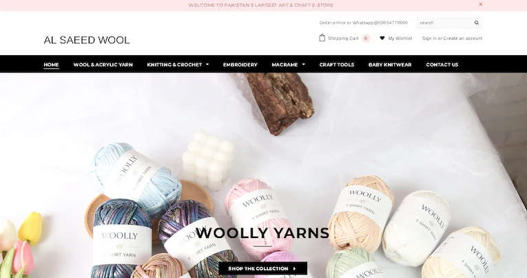 Discover the Best Yarn Store in Pakistan for Knitting Supplier