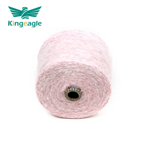 What is brushed acrylic yarn?